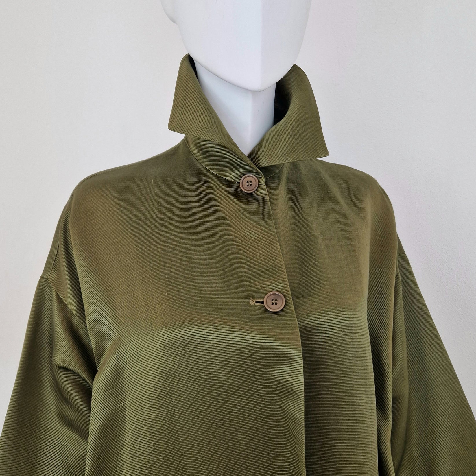 Romeo Gigli | Giacca verde oliva 1990 – Undemocratic Vintage